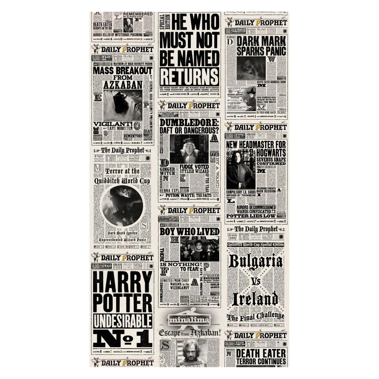 Harry Potter Daily Prophet Newspaper Wallpaper - Wallpaper Trader